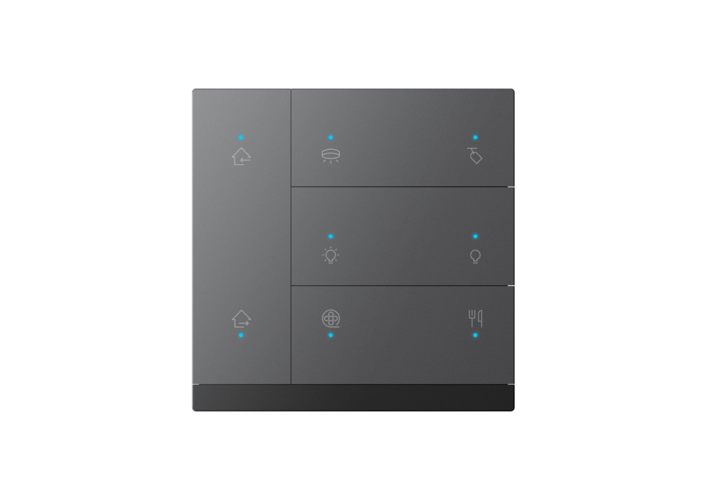 KNX Waltz Push Button, 2-4 Gang - KNX Panama