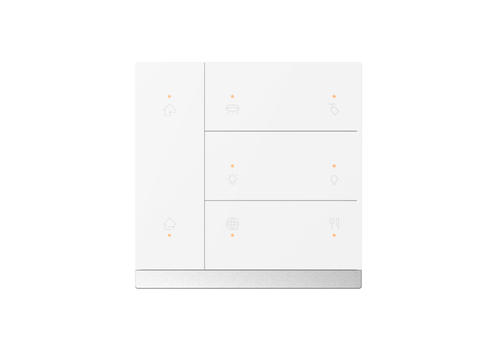 KNX Waltz Push Button, 2-4 Gang - KNX Panama